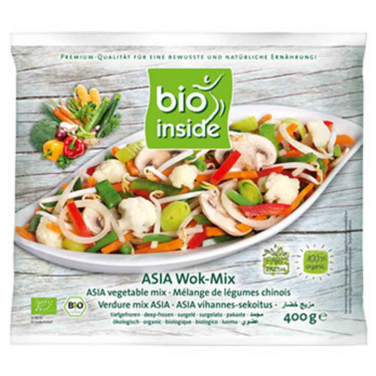 Aziatische groentenmix diepvries