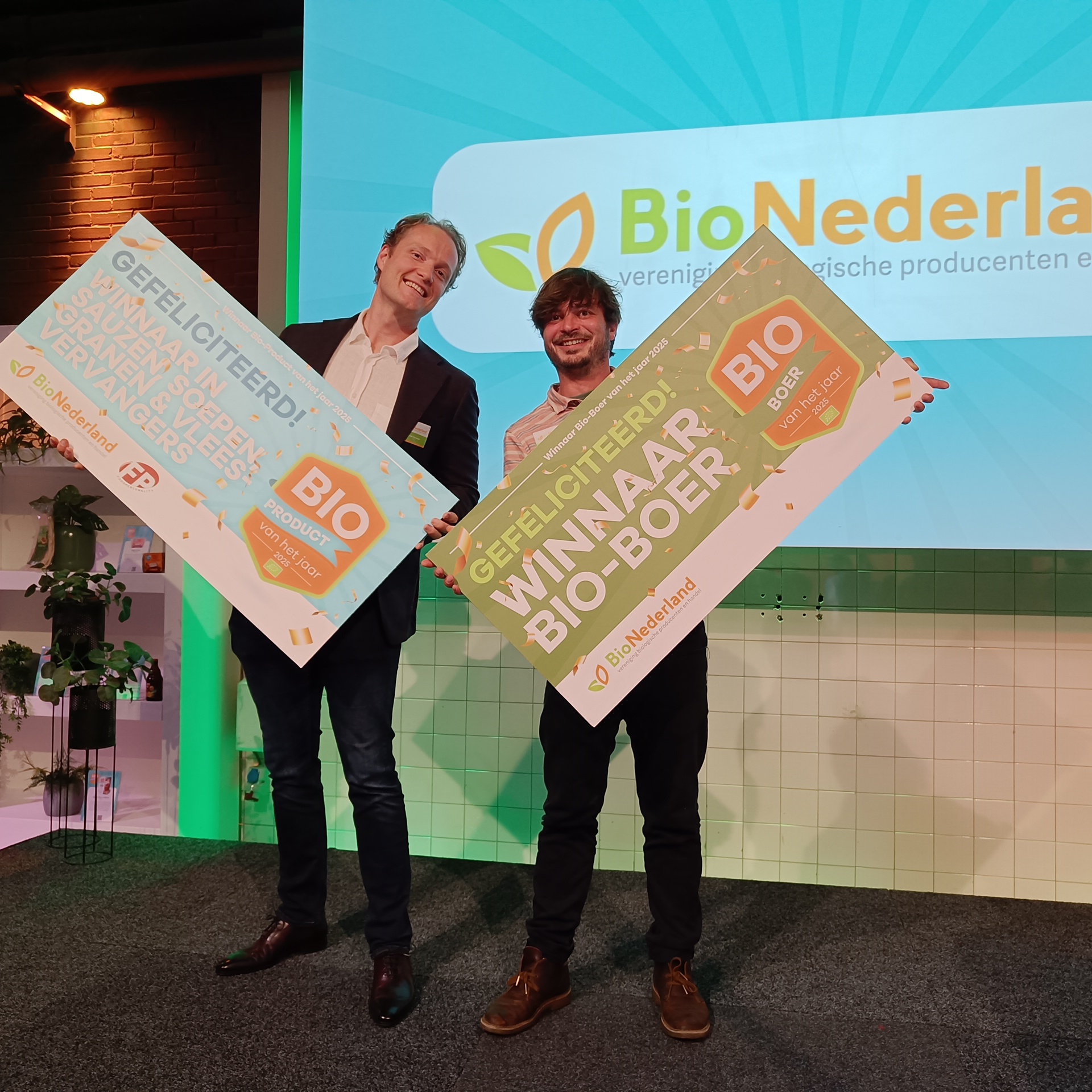 Odin wint ‘Bio-product van het Jaar’ en ‘Bio-boer van het Jaar’