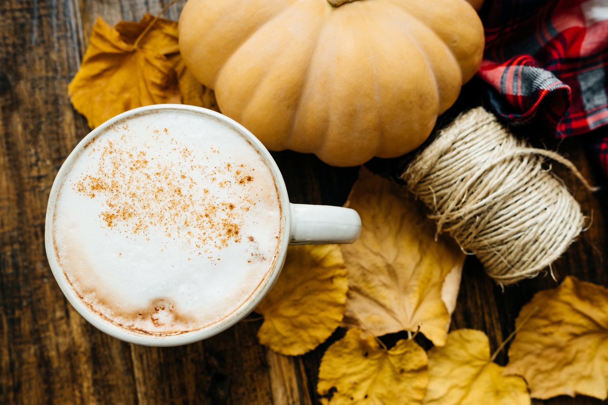 Spiced maple latte